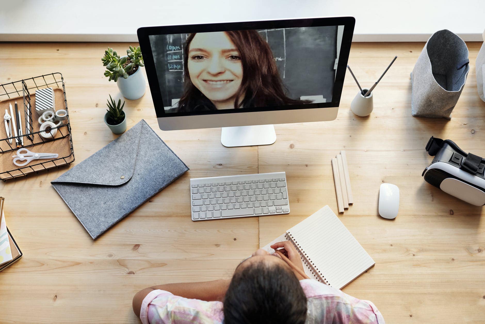 Wellness Tips for Teachers Who are Teaching Remotely - Moving Like A Mother